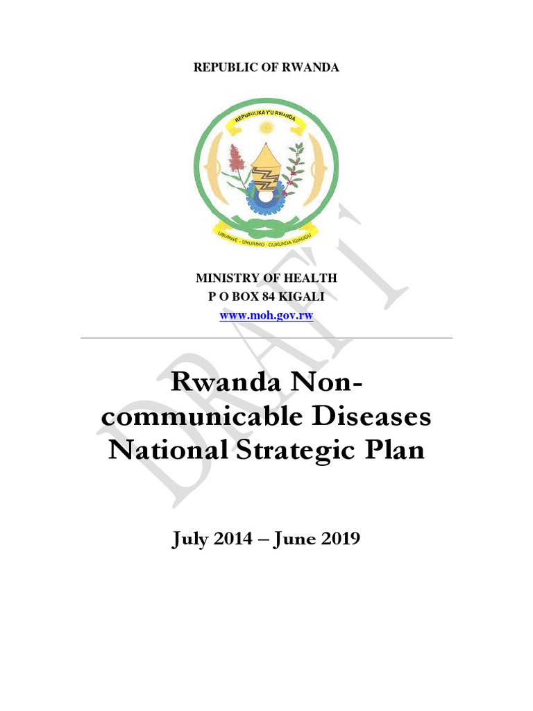 RWAnda NCD Strategic Plan | PDF | Cancer | Non Communicable Disease