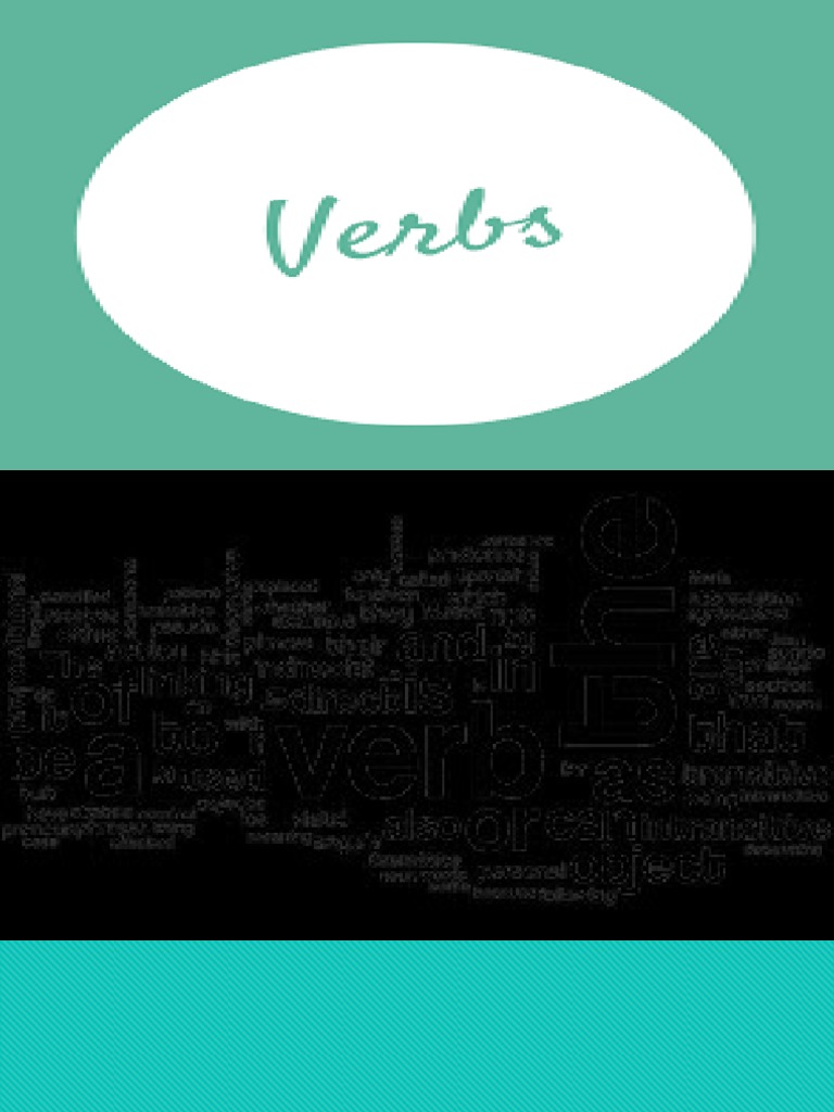 Presentation1 VERBS | PDF | Verb | Grammatical Conjugation