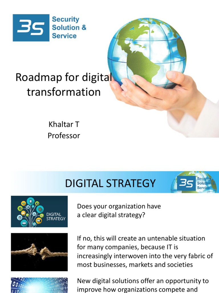 Roadmap For Digital Transformation | PDF | Business Process | Computing