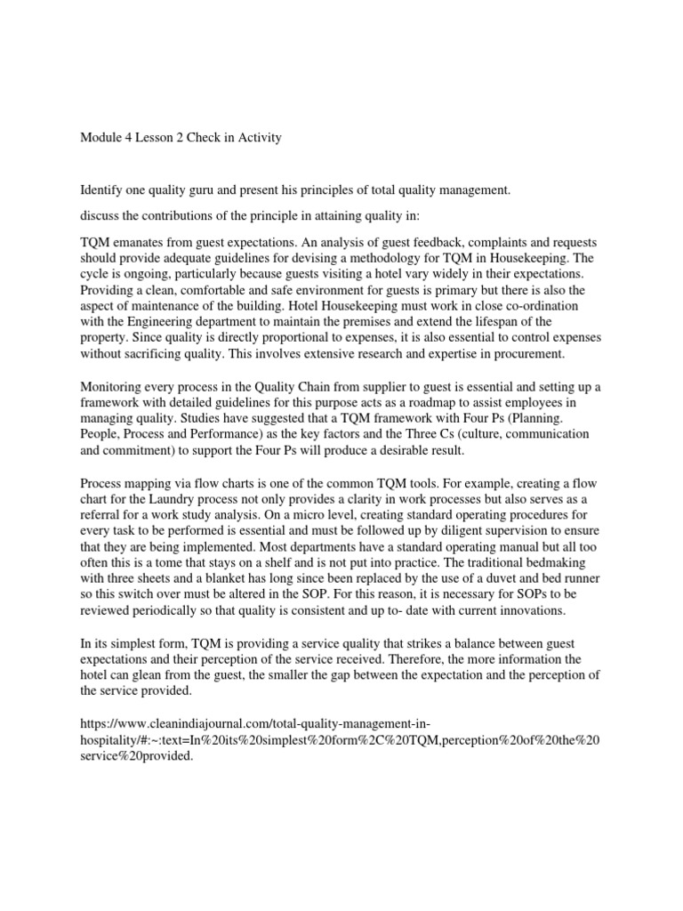 Module 4 Lesson 2 Check in Activity | PDF | Perception | Business