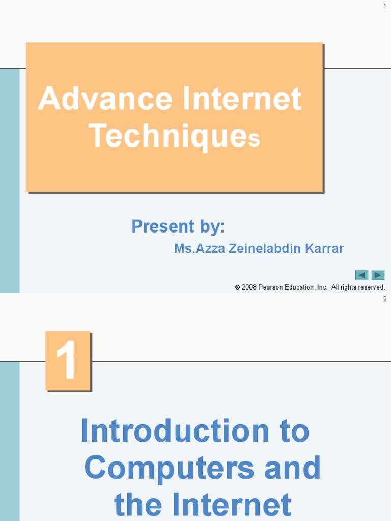 Advance Internet Technique | Download Free PDF | World Wide Web | Internet & Web