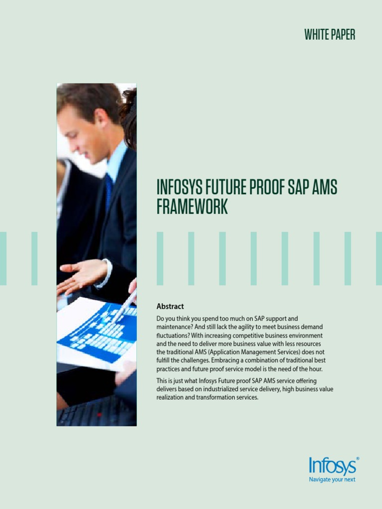 Infosys SAP AMS-framework | PDF | Automation | Innovation