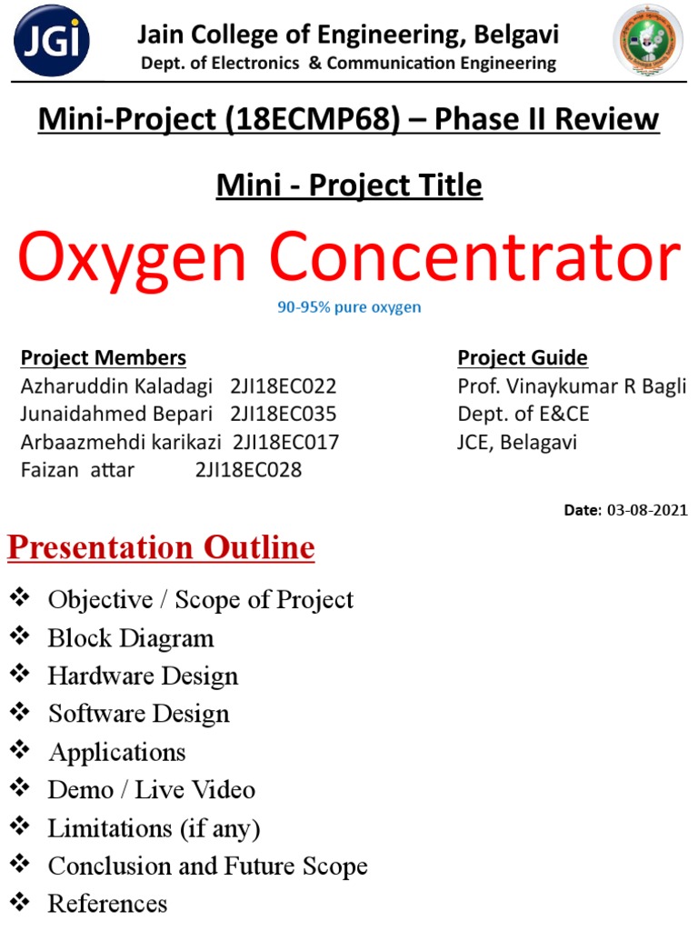 Mini-Project (18ECMP68) - Phase II Review Mini - Project Title ...