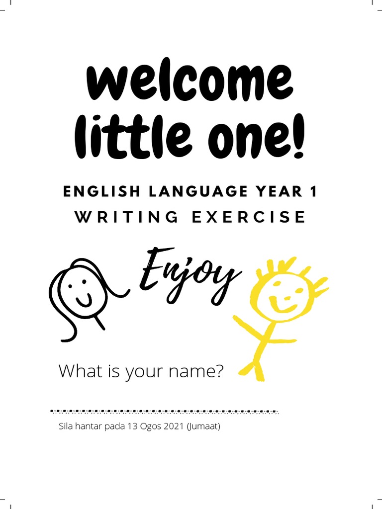 Writing Exercise Year 1 | PDF