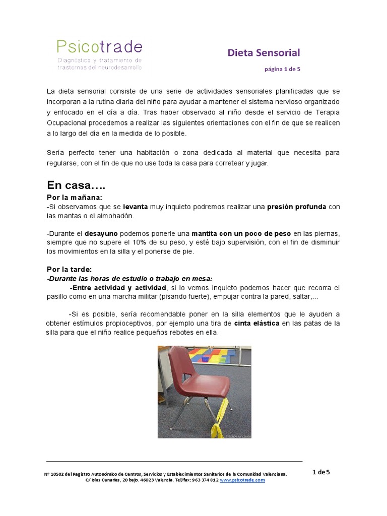 Dieta Sensorial | PDF | Masaje