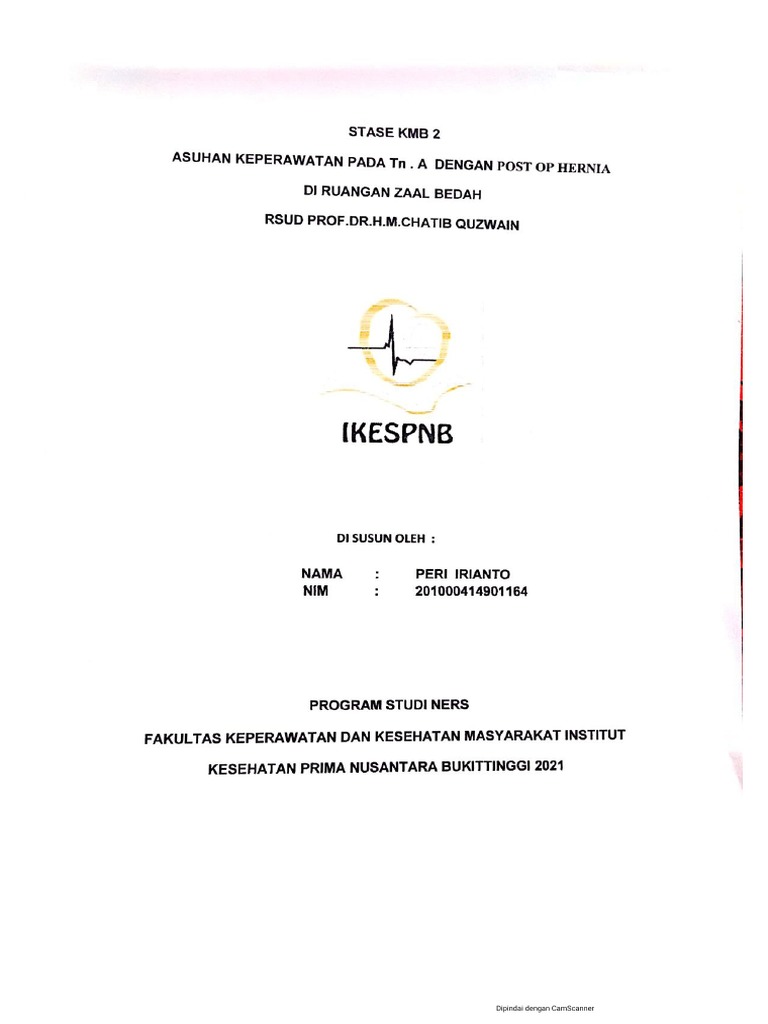 LK KMB 2 Askep Post Op Hernia | PDF