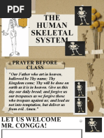 Detailed Lesson Plan Skeletal System | PDF | Bone | Anatomy