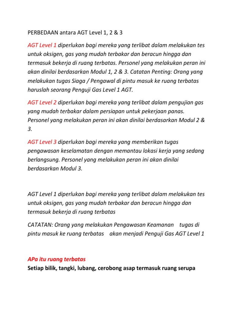 Authorized Gas Test | PDF
