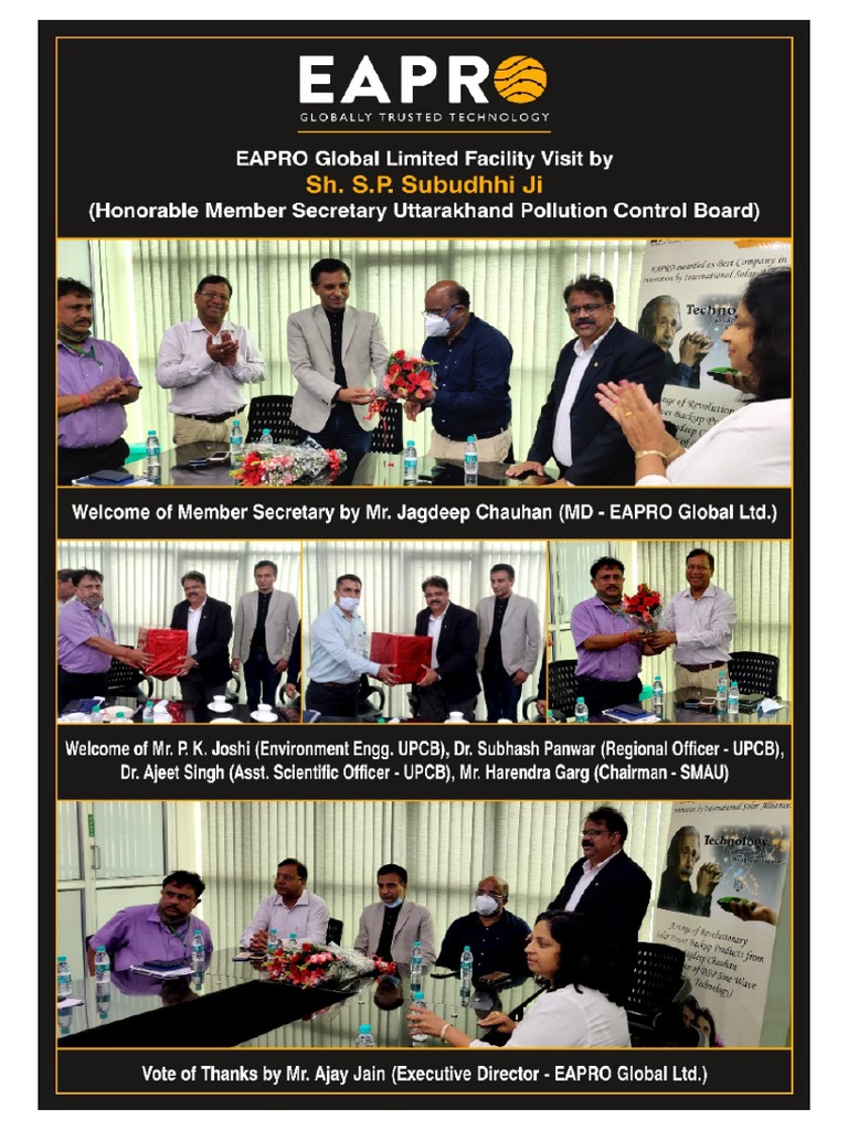 Eapro Global LTD | PDF