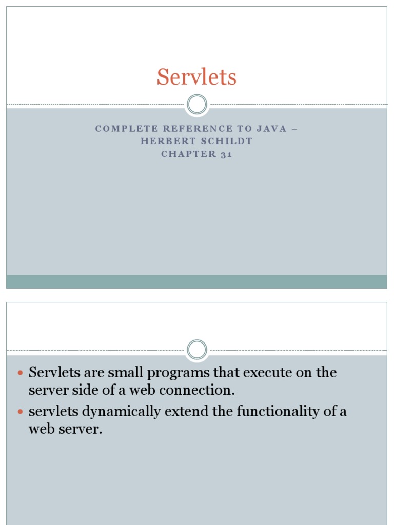 Servlets | PDF | Networking | Web Server