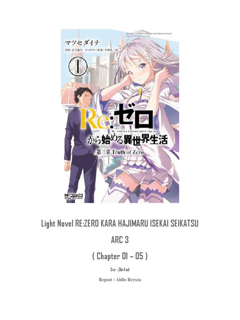 Arc 3 Rezero Light - Novel - RE | PDF