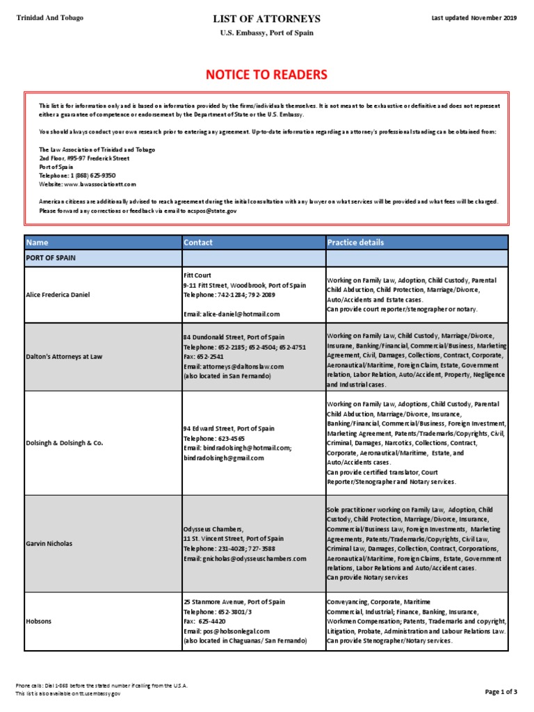 List of Attorneys 2019 | PDF | Lawyer | Divorce