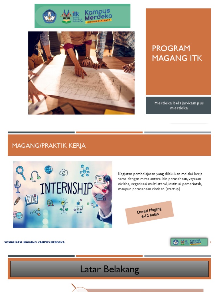 Sosialisasi Magang Itk | PDF