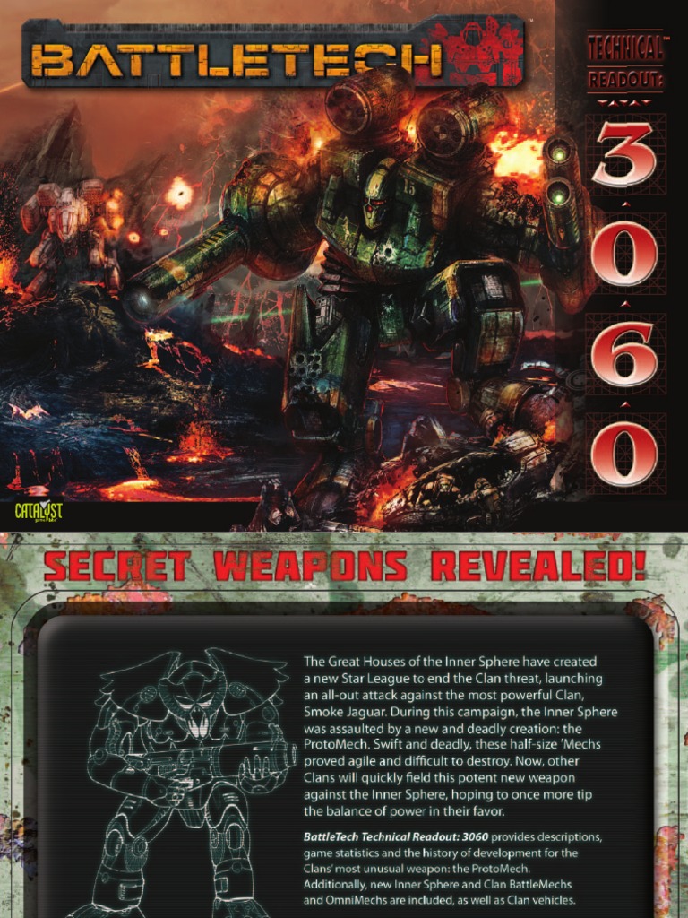 Technical Readout 3060 | Download Free PDF | Tanks | Platoon