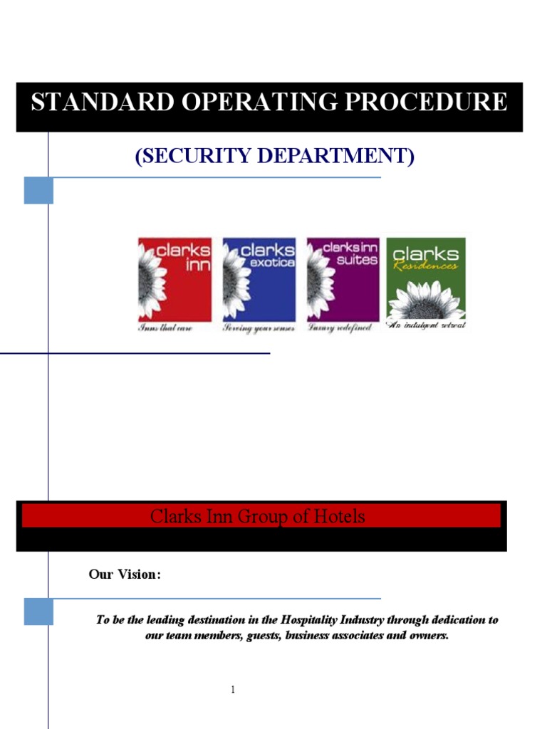 Security Department Manual (SOP) | PDF | Baggage | Books