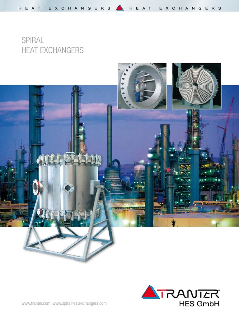 Tranter Spirali | PDF | Heat Exchanger | Liquids