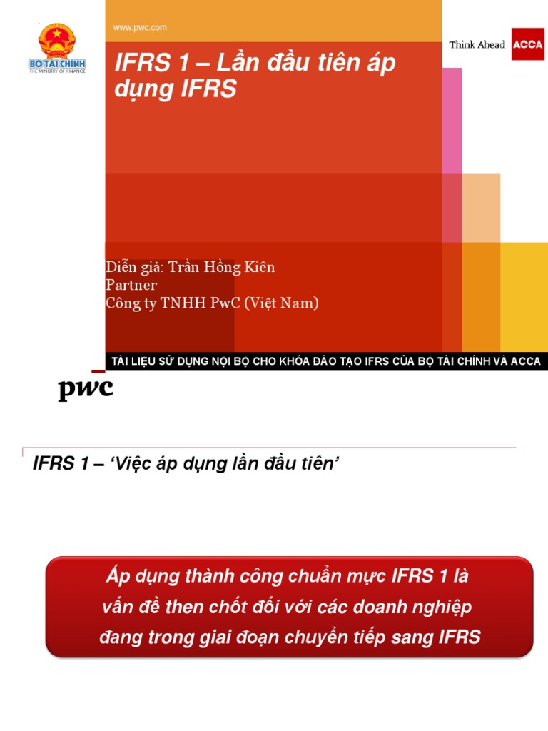 Ifrs 1 | PDF