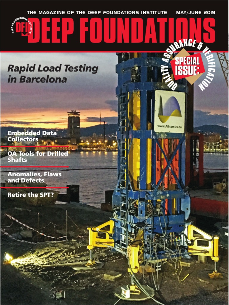 Dfi Pile Test | PDF | Deep Foundation | Geotechnical Engineering