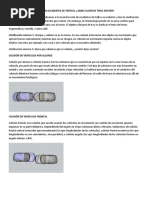 Clasificación de choques vehiculares | PDF | Peatonal | Seguridad vial