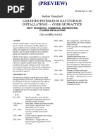 IS 6044 Part 1 - 2018 LPG | PDF | Pipe (Fluid Conveyance) | Liquefied Petroleum Gas