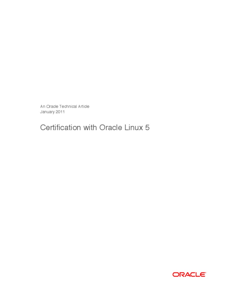 OEL5 RHEL5 Compatibility | PDF