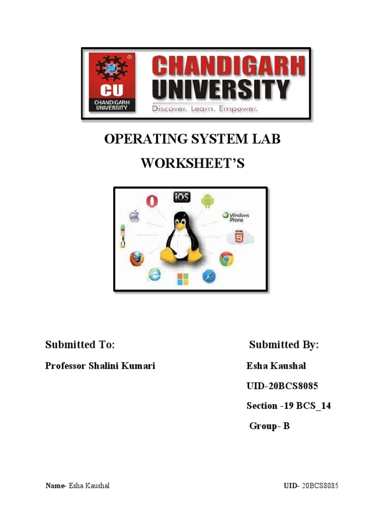 Operating System Lab | Download Free PDF | Operating System | Linux Distribution