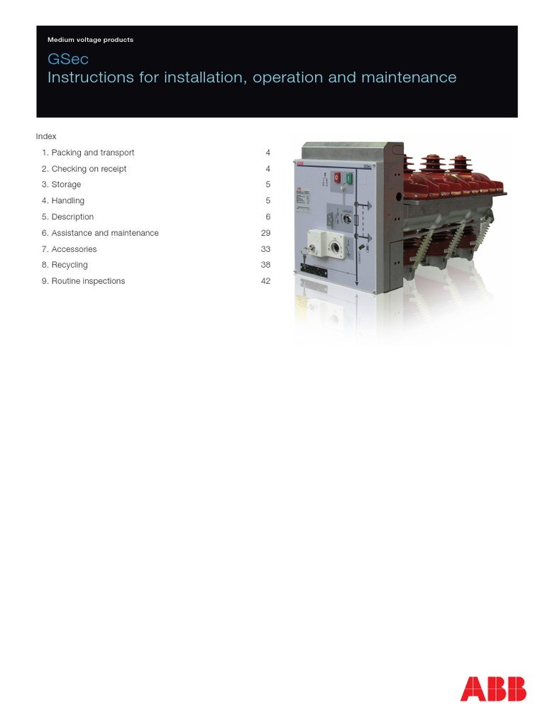 Ma Gsec (En) A 1vcd601151 Digiprint | PDF | Switch | Packaging And Labeling