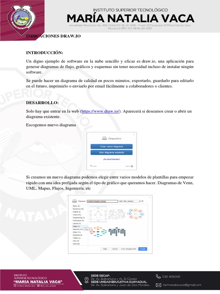 Como Realizar Mapas Conceptuales en Draw - Io | PDF