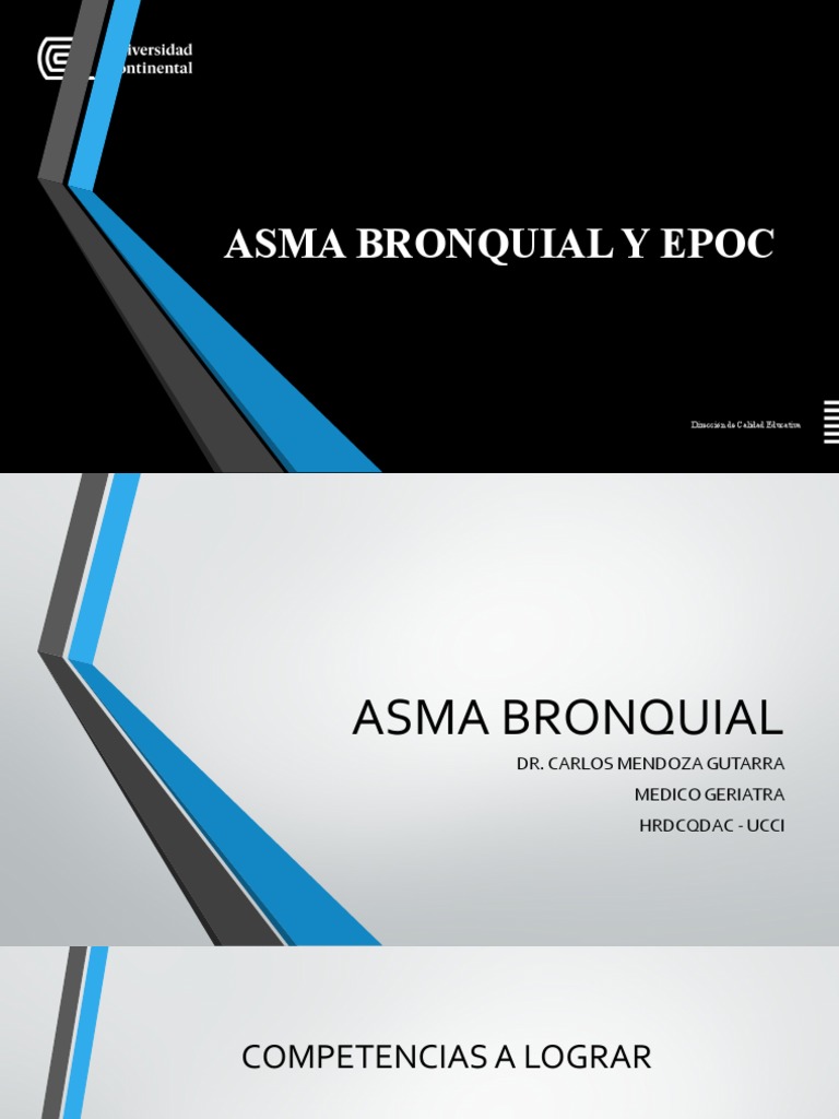 Clase 4 Asma y Epoc | PDF | Asma | Enfermedad pulmonar obstructiva crónica