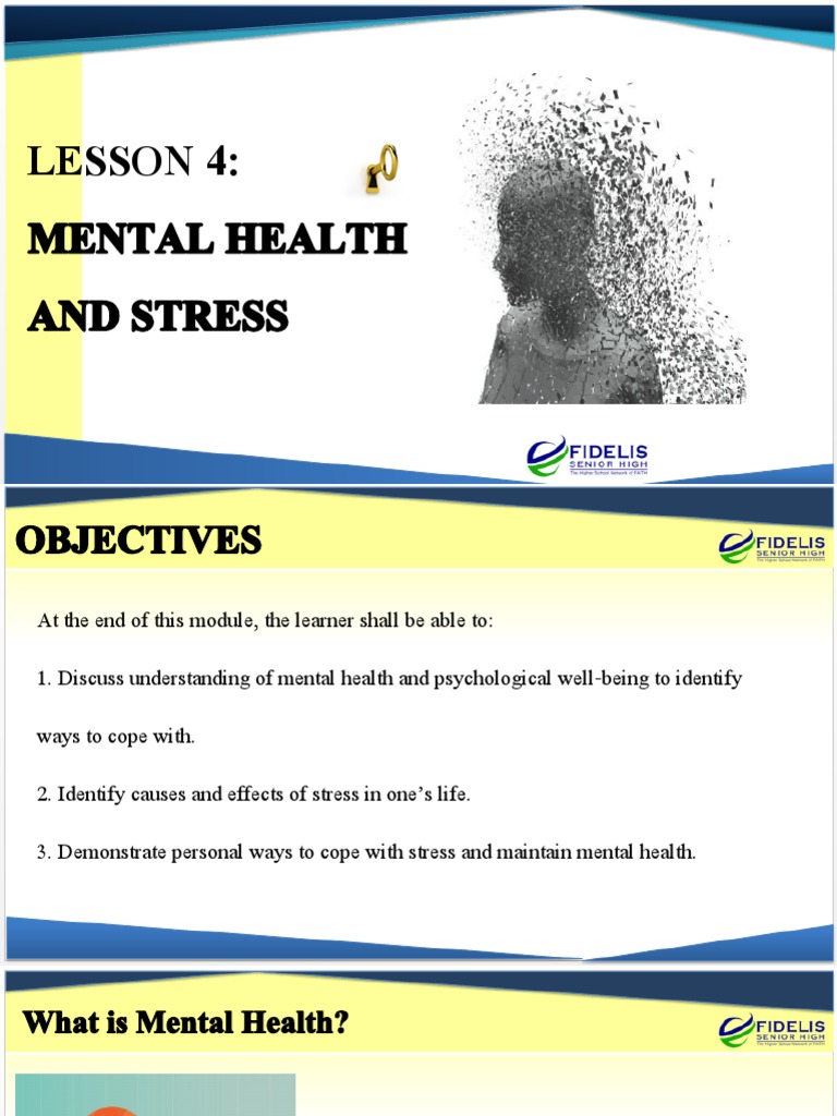 Understanding Mental Health: Identifying Causes and Effects of Stress and Strategies for ...