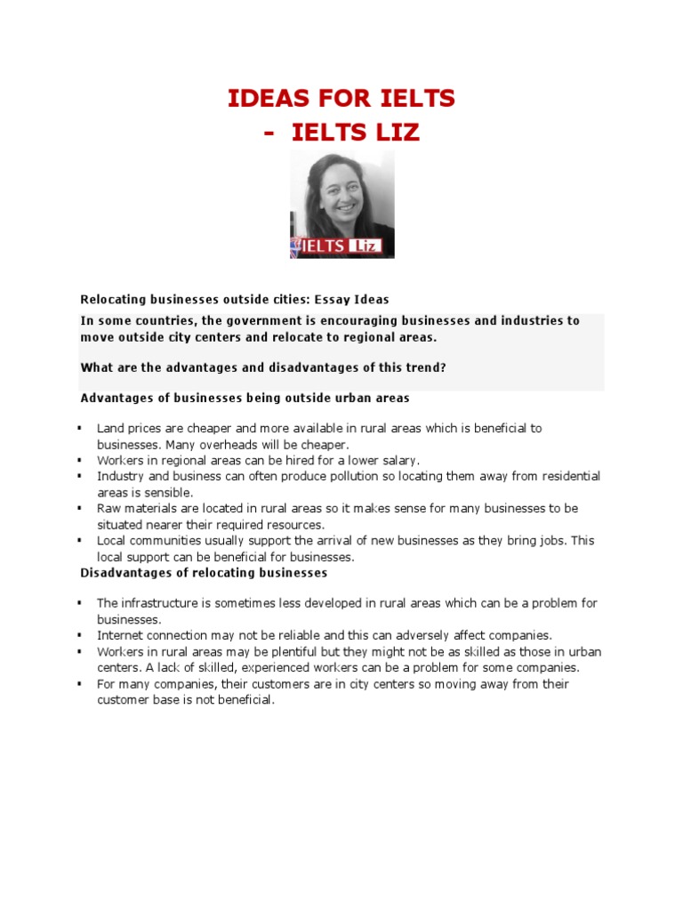 Ideas For Ielts - Ielts Liz | PDF | Books | Tourism