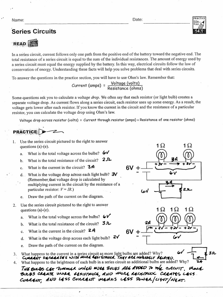Worksheet - Chapter 14 Problems Answers | PDF