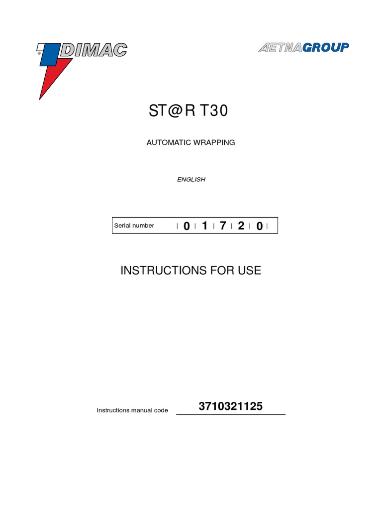 Star T30 1720 3710321125 en | PDF | Occupational Safety And Health | Safety