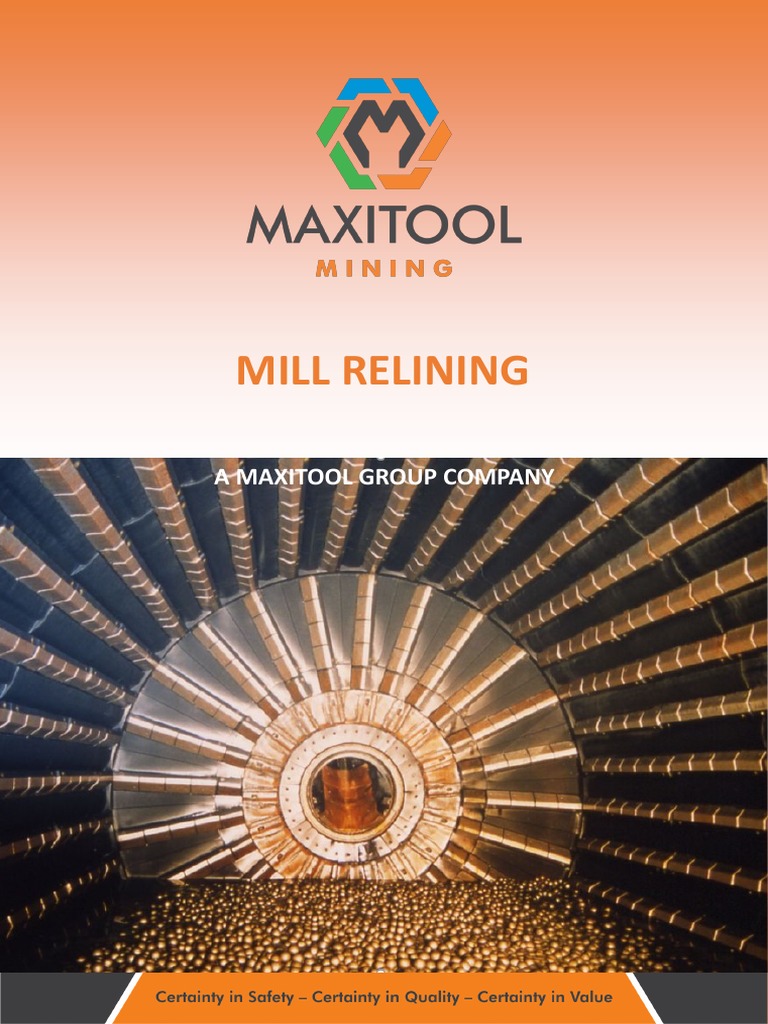Mill Relining | PDF | Mill (Grinding) | Engineering