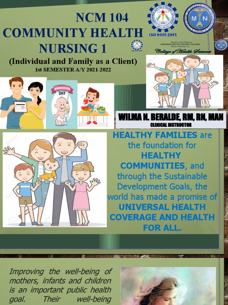 NCM 104 Lecture Chapter 1 BSN 2C | PDF | Public Health | Nursing