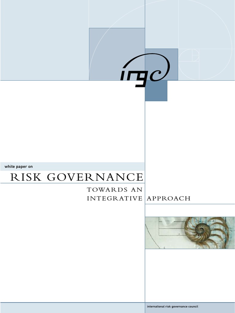 IRGC WP No 1 Risk Governance Reprinted Version | Download Free PDF ...
