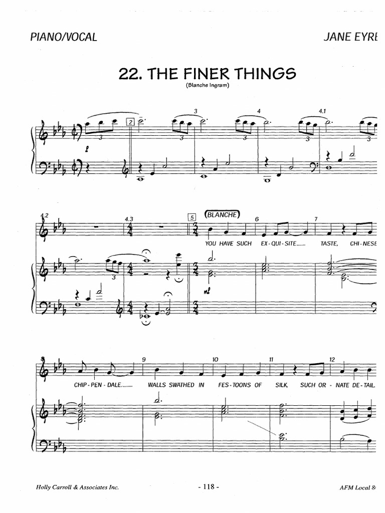 The Finer Things | PDF