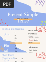 Present Simple Negative | PDF