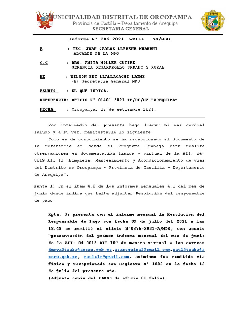 205 - 2021 Ejemplo de Informe TP | PDF