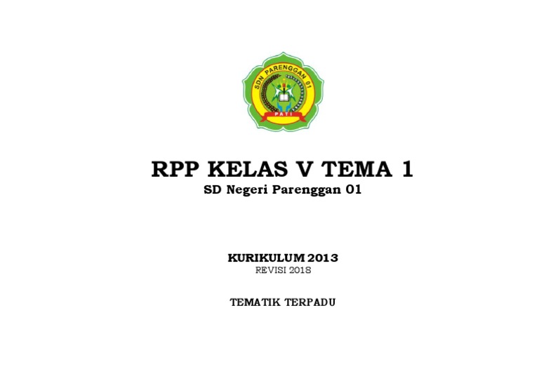 Cover Silabus Sekolah Dasar | PDF