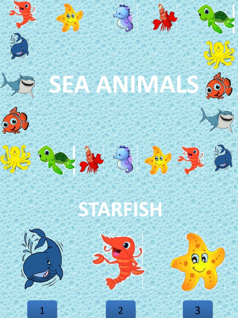 Guessing Games Sea Animals Flashcards Games 101727 | PDF | History