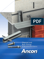 Ancon Head Restraints for Masonry Walls | PDF