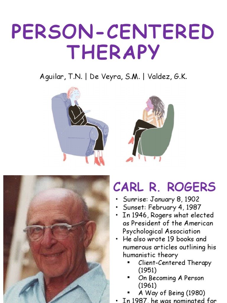 Person-Centered Therapy | PDF | Psychotherapy | Humanistic Psychology
