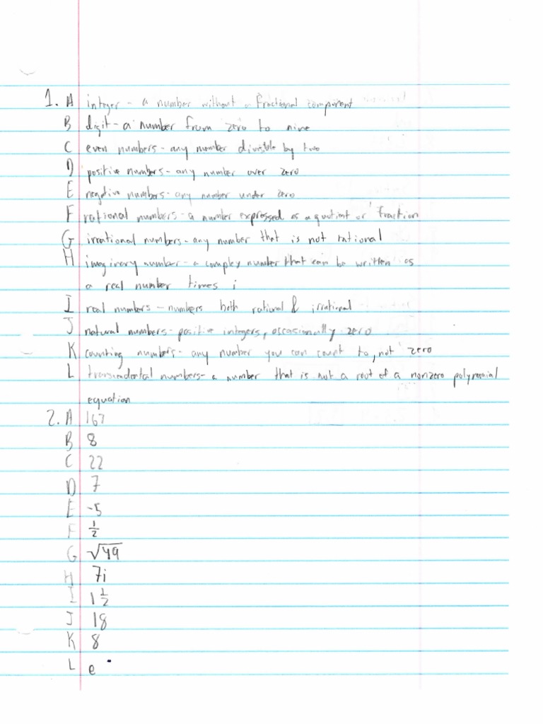 8 - 26 MAth Work Revised | PDF | Science & Mathematics