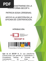 Certificado Secop Ii | PDF
