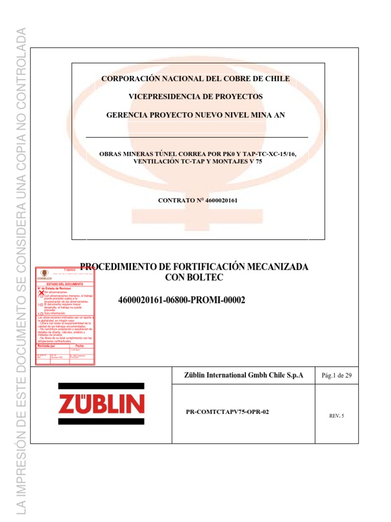 PR-COMTCTAPV75-OPR-02 - 5 PROCEDIMIENTO DE FORTIFICACIÓN MECANIZADA CON ...