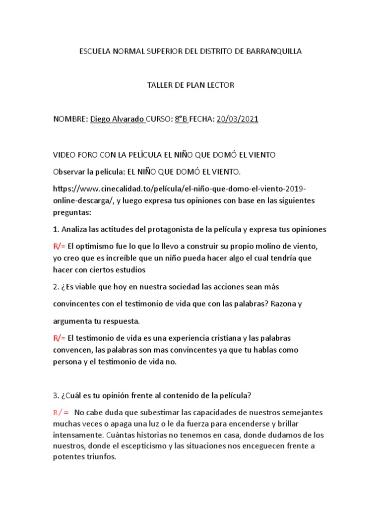 El Niño Que Domo El Viento | PDF