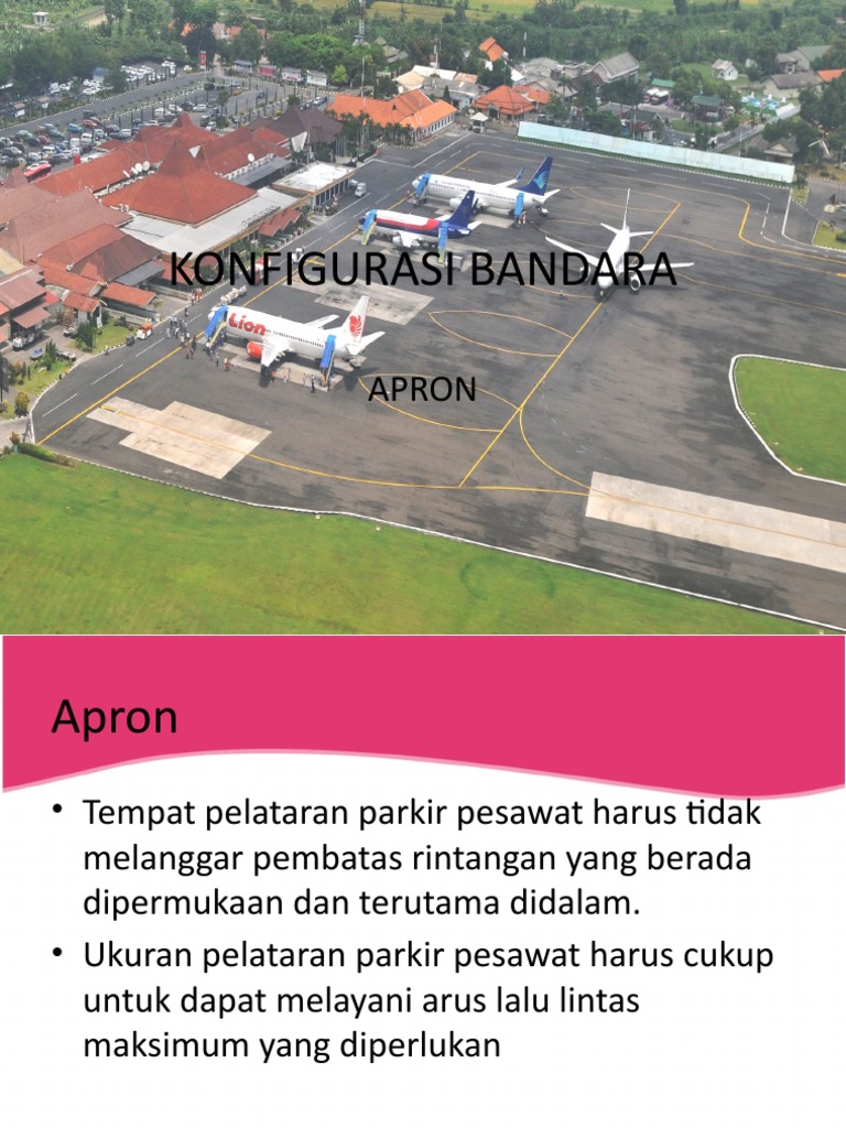 5 Konfigurasi Bandara Apron | PDF | Bisnis
