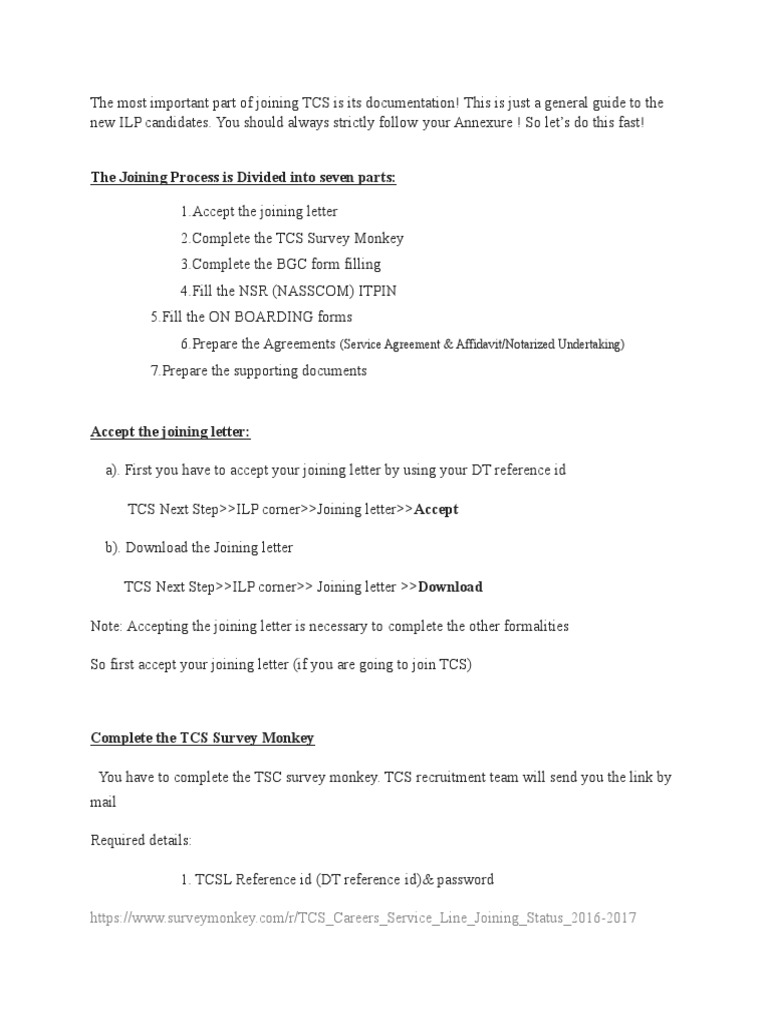 Tcs Full Process | PDF | Notary Public | Affidavit