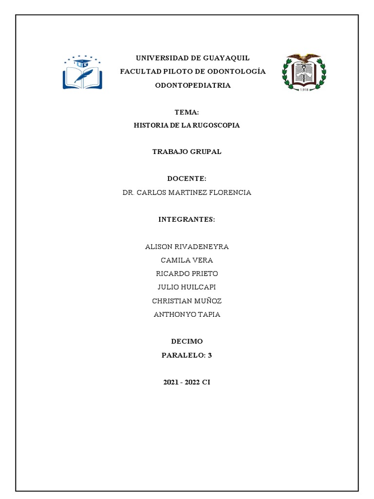Rugoscopia Forense | PDF | Odontología | Aprendizaje